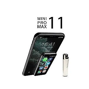 Mini Smartphone iLight 11 Pro Max The World's Smallest 11Pro Android Mobile Phone Super Small Micro 2.5" Touch Screen Global Unlocked Great for Kids 1GB RAM / 8GB ROM Tiny iPhone XI Pro Max Look Alike