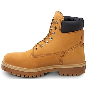 Timberland PRO 6IN Direct Attach Men's, Wheat, Soft Toe, MaxTRAX Slip Resistant, WP/Insulated Boot (10.0 M)