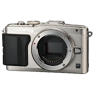 Olympus Mirrorless SLR E-PL6 Body Only (Silver) - International Version