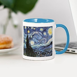 CafePress Van Gogh Starry Night Mug Ceramic Coffee Mug, Tea Cup 11 oz