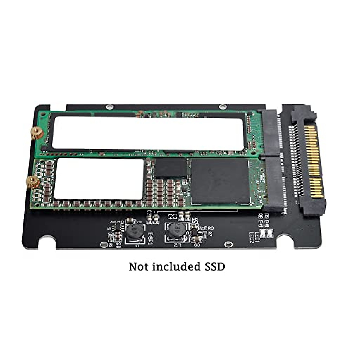 NFHK SFF-8639 NVME U.2 to Combo NGFF M.2 M-Key SATA PCIe SSD Adapter for Mainboard Replace SSD 750 p3600 p3700