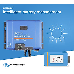Victron Energy BlueSolar MPPT MC4 150V 70 amp 12/24/36/48-Volt amp Solar Charge Controller