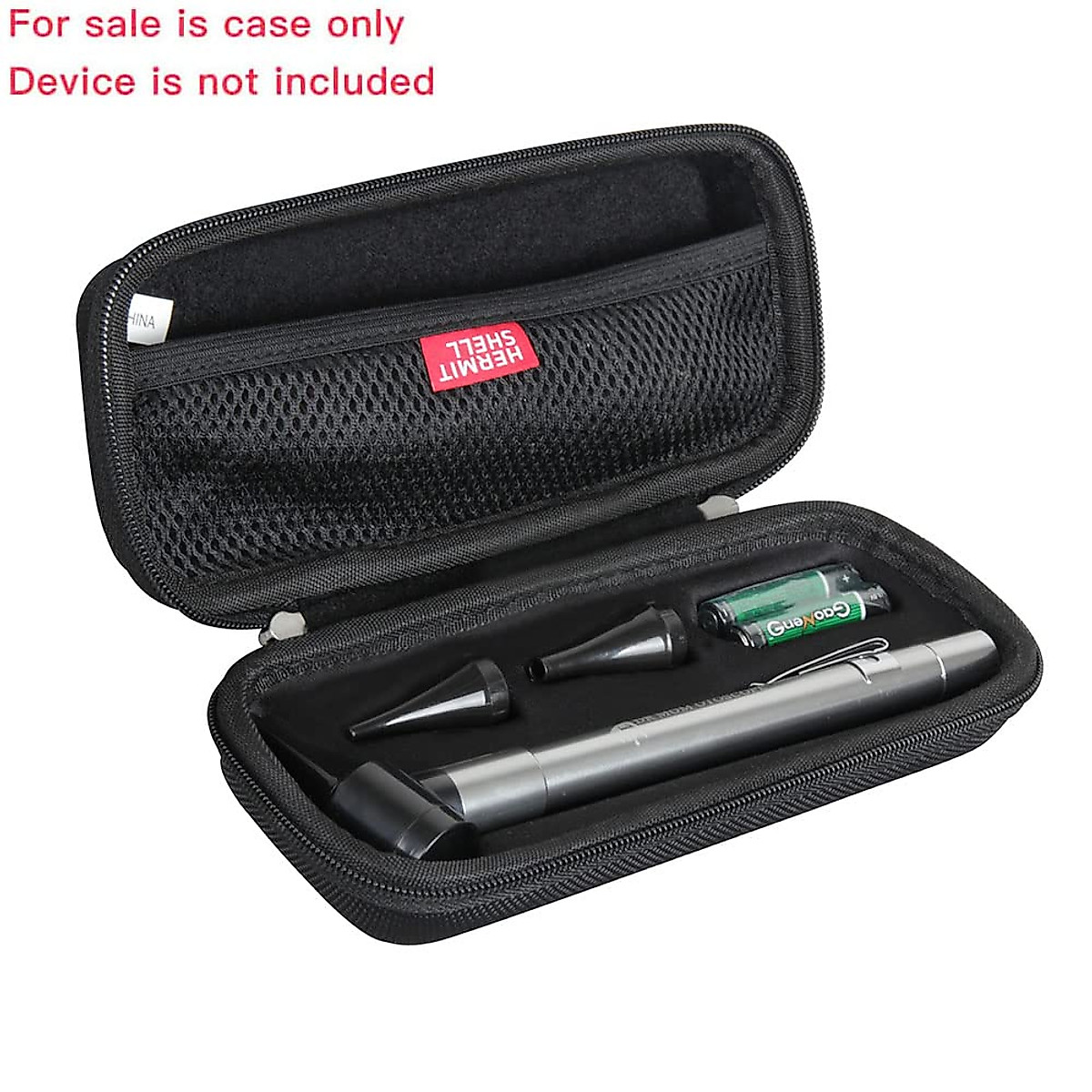 Hermitshell Travel Case for Third Generation Dr Mom Slimline Stainless LED Pocket Otoscope