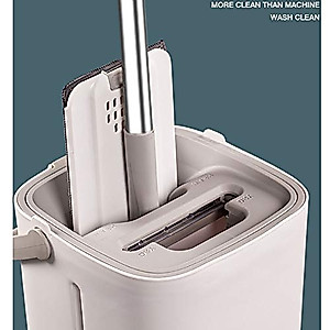 2020 Latest Mop Set Hands Free Wash Cleaning Tools Floor Cleaner Microfiber Mops with Bucket Kitchen Clean Flat Squeeze Mop