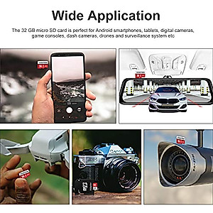 KOOTION 5 X 32GB Micro SD Card Class 10 Micro SDHC Card 32GB TF Card High-Speed Micro SD Cards 5 Pack Memory Card UHS-1, C10, U1