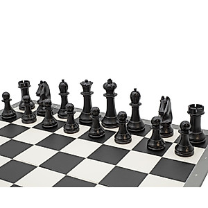 World Chess Championship Set Full Official Tournament Extra Queens Unique Sets for Kids and Adults Board Game Weighted Pieces (Extra Queens) for 2 players