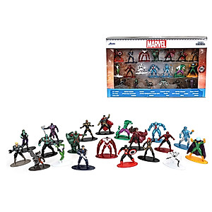 Jada Toys 253225016 Marvel Other Venom Set of 20 Collectible Figures, Wave 4, 20 Pieces/Set, Die-cast, 4 cm, Multicoloured