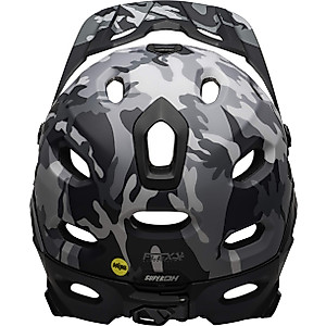 BELL Super DH MIPS Adult Mountain Bike Helmet - Matte/Gloss Black Camo (2022), Large (58-62 cm)