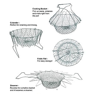 NEW CHEF BASKET 12 IN 1 PERFECT COOKING WIRE BASKET AS SEEN ON TV