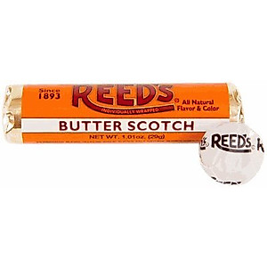 Reeds Hard Candy Rolls- 6ct- 2 Root Beer, 2 Cinnamon, & 2 Butterscotch