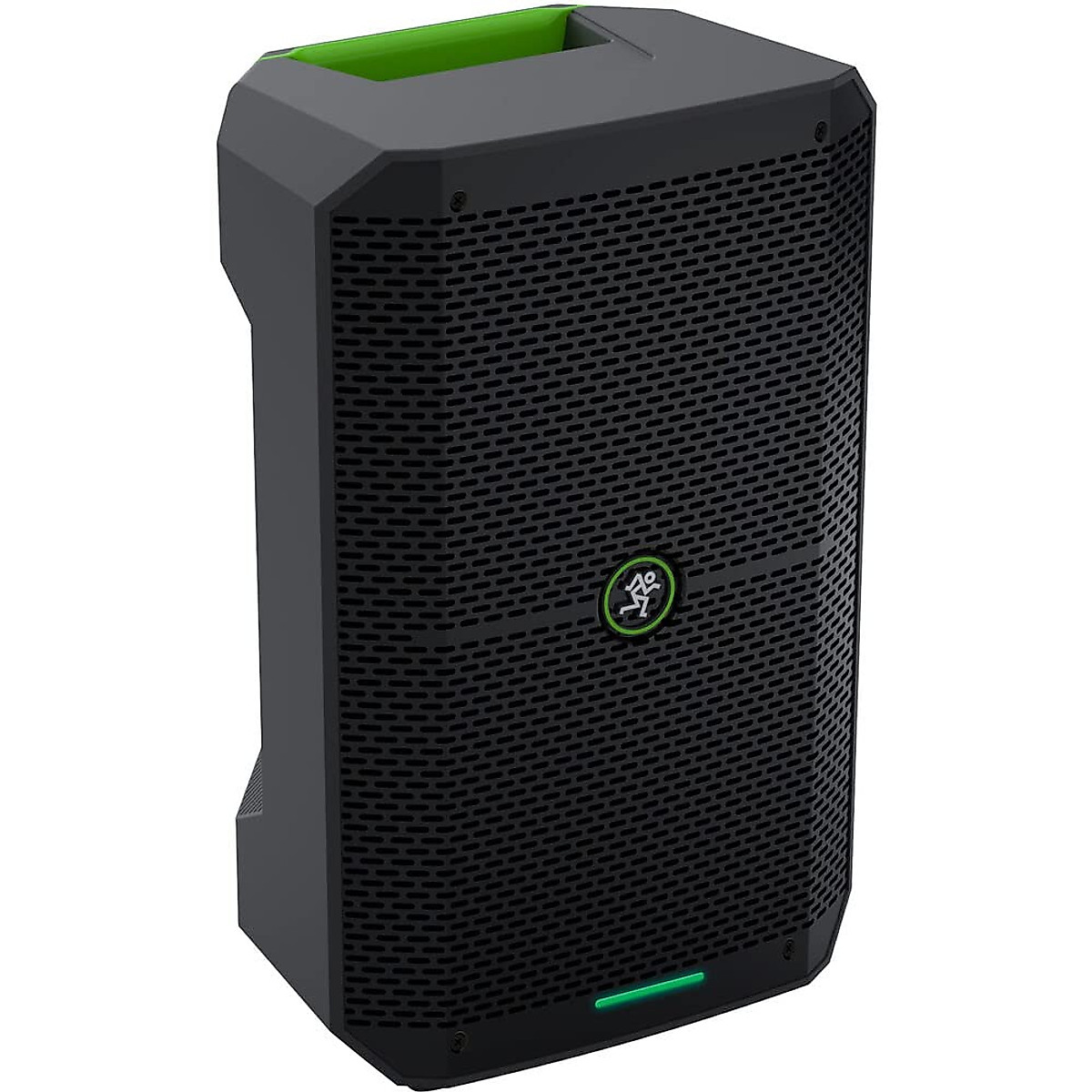 Mackie Thump Go 8" Portable Bluetooth Battery-Powered Loudspeaker Bundle with Steel Speaker Stand and XLR-XLR Cable