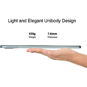 DOOGEE T10 Android Tablet 2K HD 10.1 inch, 8+7GB RAM 128GB ROM(TF 1TB), Octa-Core Android 12 OS, Battery 8300mAh, 2.4/5G WiFi＆Bluetooth 5.0, 13MP+8MP Camera, TÜV Low Bluelight Tablet for Kids（Blue）