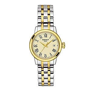 Tissot Classic Dream Stainless Steel Dress Watch Gold T1292102226300