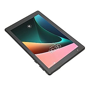 LBEC Call Tablet, Front 200W Rear 800W 8 Inch Tablet 100240V Black Octa Core Support 128G TF Card for Video Reading (US Plug)
