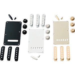 Fender Electric Guitar Strat Accessory Kit - Black