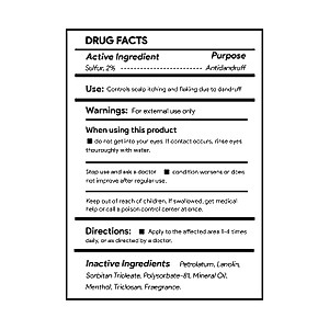 Sulfur 8 Medicated Original Formula Anti-Dandruff Hair and Scalp Conditioner, 2 Oz (Pack of 2)