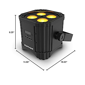CHAUVET DJ Stage Light Unit, Black (EZlink Par Q4 BT)