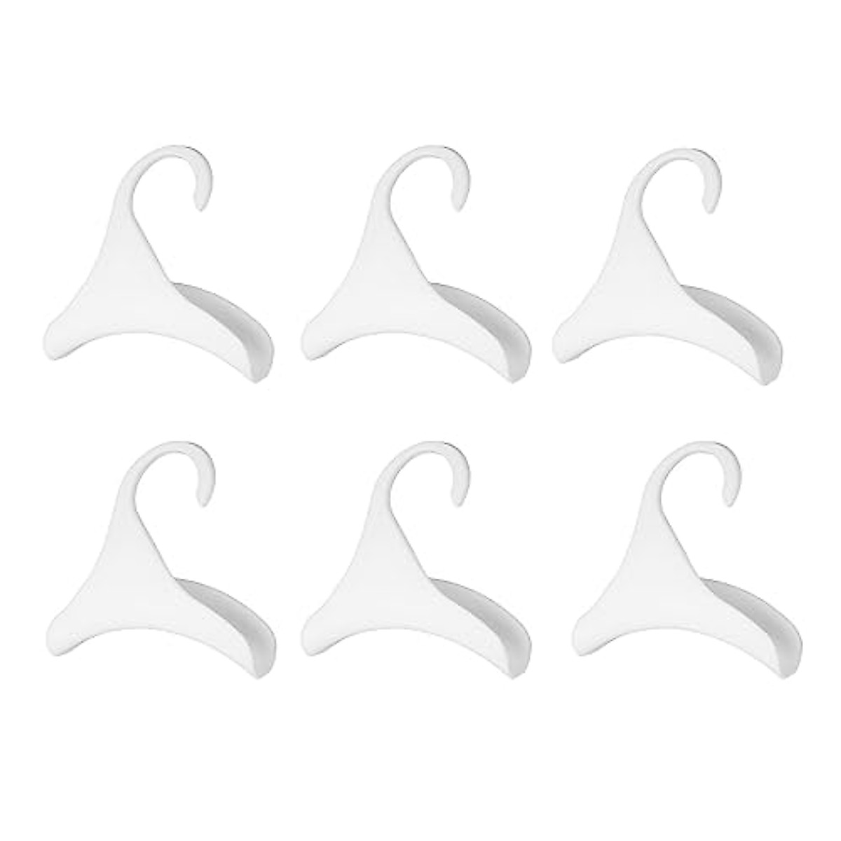 Lightweight Versatile 10 Piece Closet Bag Hanger Bag Hanger Kit for Dressing Room