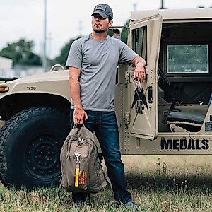 Olive Drab Vintage Canvas Flight Bag