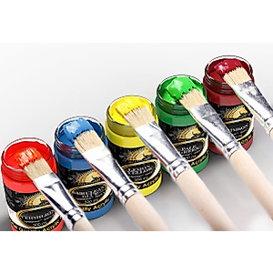 MyArtscape Acrylic Paint Set - 12 x 300ml Bottles - Lightfast - Heavy Body - Rich Pigments - Artist Quality Painting Supplies - Professional Grade Paints