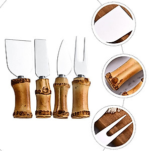 Hemoton 1 Set Cheese Set Cheese Fork Kitchen Cheese Cutter Multi-Function Cheese Tool Cheese Accessory Household Cheese Cutter Kitchen Cheese Tool Cheese Spatula Small Cheese Tool