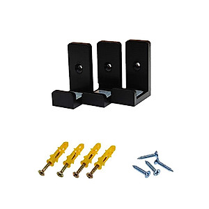 New Game Storage Set Bracket Wall Mount Console Stand Controller Holder Host Rack(2 sets-For PS4(old models),black)