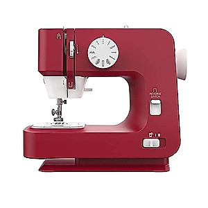 Mini Sewing Machine Compact for Beginner, Dual Speed Portable Machine Speed Control Computerized Sewing Machine Full functions,Easy operation Light, Sewing Kit for Household, Travel, DIY handmade