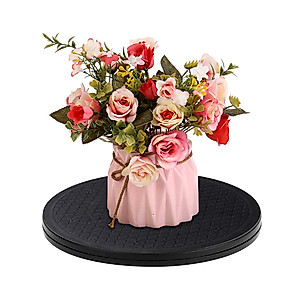 YHTG 16inch Bonsai Turntable Rotating Plate Wheel Revolving Home Kitchen Display Stand Home Kitchen Display Stand