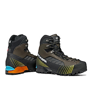 SCARPA Men's Ribelle Lite HD Lightweight Waterproof Boots for Hiking and Mountaineering - Cocoa/Moss - 8-8.5