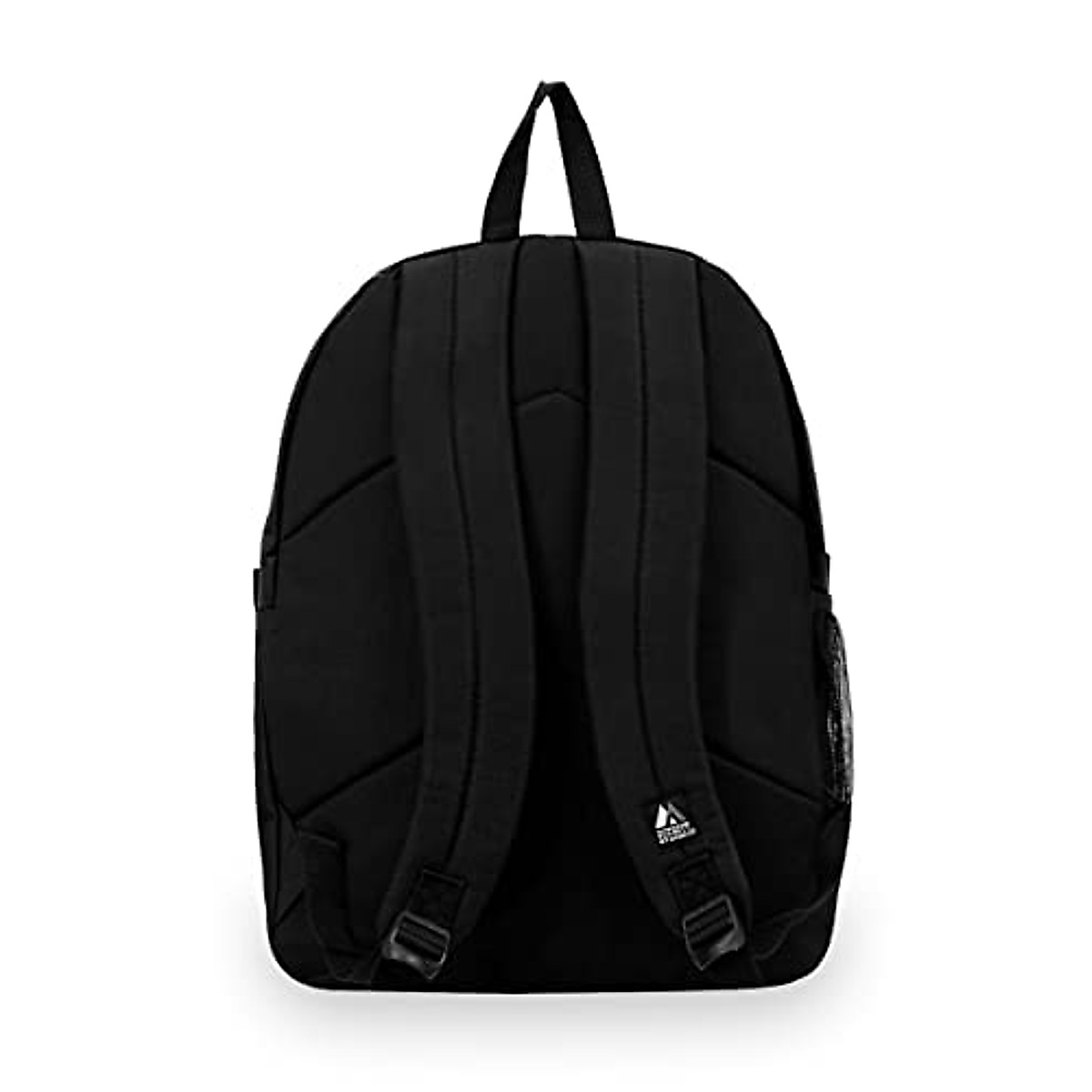 Everest Double Main Compartment Backpack, Black, One Size
