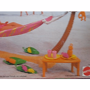 Barbie Hawaiian Fun HAMMOCK HIDEAWAY Playset (1990)
