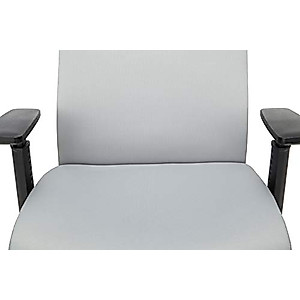 HON Basyx Biometryx Commercial-Grade Fabric Upholstered Task Chair, Grey