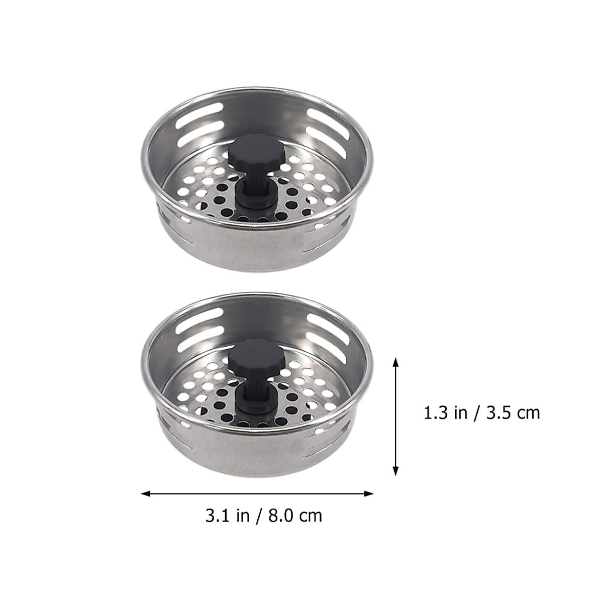4pcs Kitchen Sink Strainer Shower Drain Hair Trap Kitchen Floor Drainer Drain Strainer Shower Drain Hair Catcher Outdoor Drain Cover Bathtub Hair Catcher for Drain