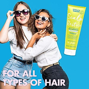 Umberto Giannini Scalp Restore Balancing Conditioner, Vegan & Cruelty Free Scalp Reviving Formula with Coconut Oil & Vitamin E, 8.5fl Oz