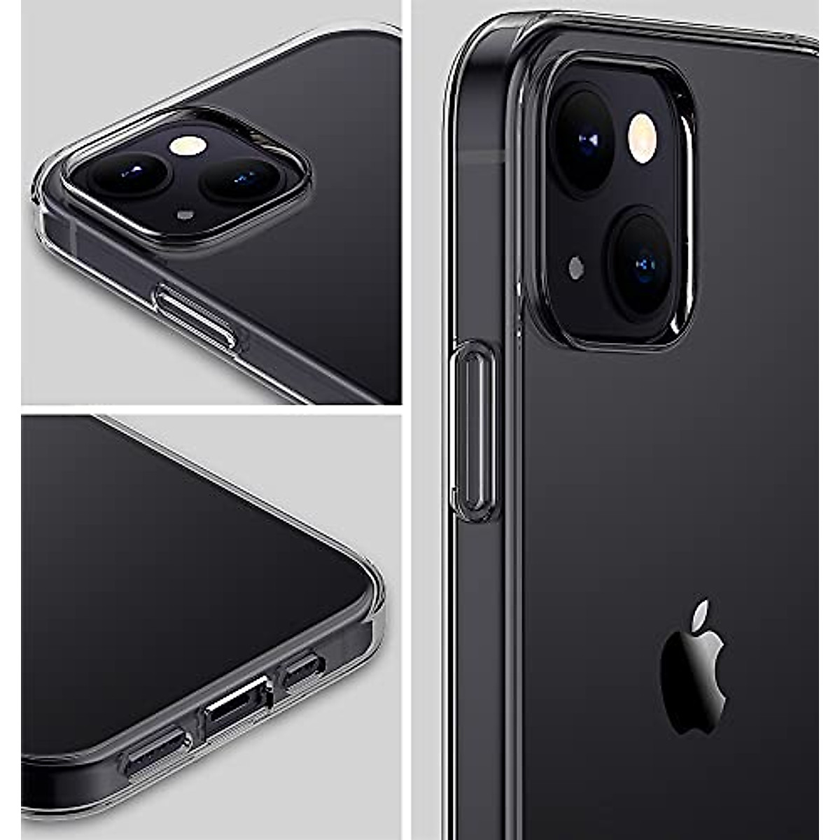 Raysmark iPhone 13 Mini Case, Ultra [Slim Thin] Scratch Resistant TPU Rubber Soft Silicone Protective Crystal Clear Case Cover for iPhone 13 Mini (Clear)