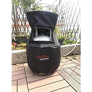 BroilPro Accessories Propane Tank Cover Fits 20-Pound Steel Propane Cylinder