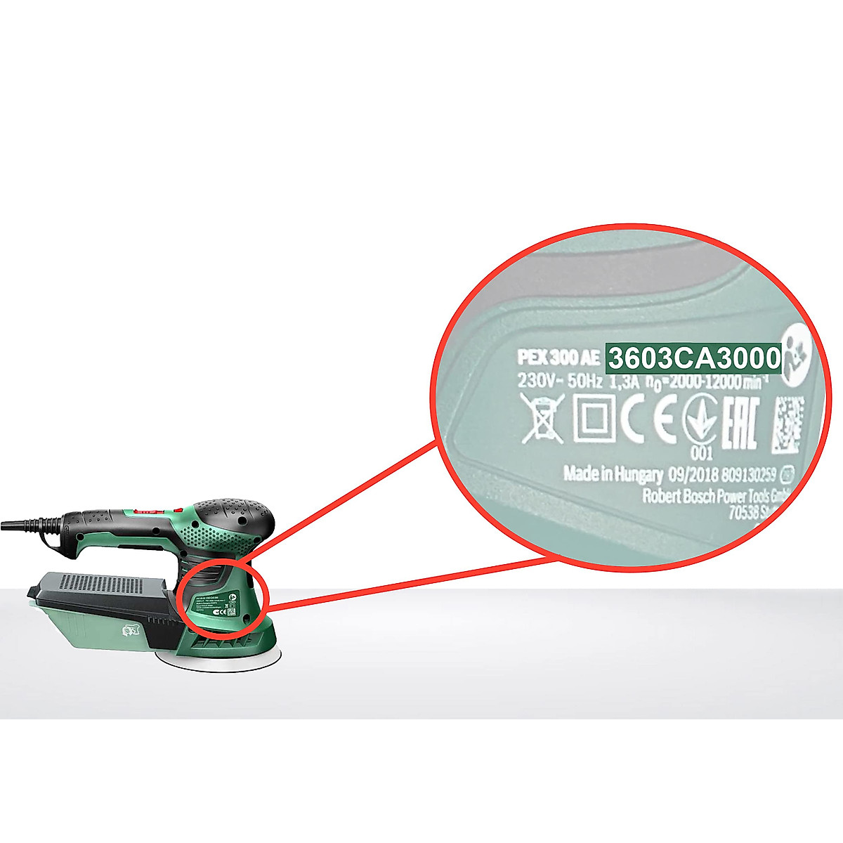 Bosch 1x Sanding Pad (Ø 125 mm, Medium Hard, with Hook and Loop System, Accessories for Random Orbital Sander)