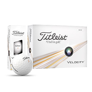 Titleist Velocity Personalized Golf Balls - Logo Golf Balls - Custom Golf Balls - Pack of 12