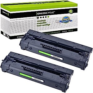 greencycle 2 PK C4092A 92A Black Toner Cartridges Compatible for HP Laserjet 1100 3200 1100a 3200se