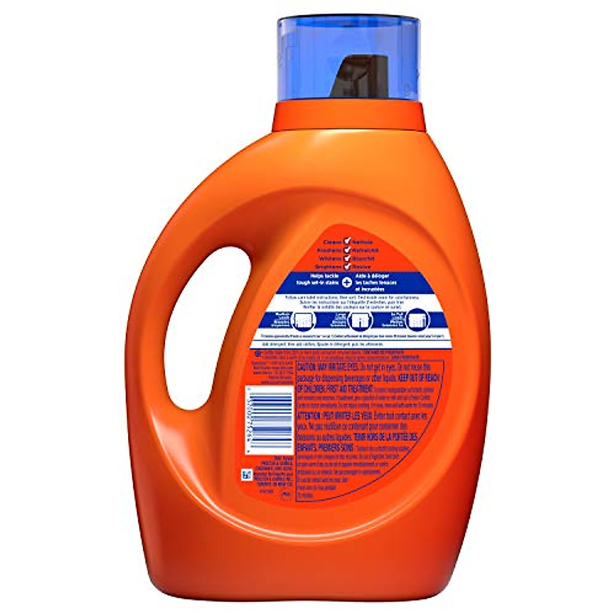 Tide Ultra Oxi Laundry Detergent Liquid Soap, High Efficiency (He), 59 Loads, 92 Fl Oz (Pack of 1)