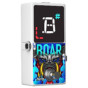 AZOR Tuner Pedal Boar Chromatic Guitar Deluxe Tuner Pedal High Precision for Guitar and Bass True Bypass AP512