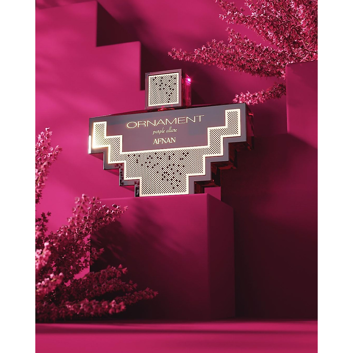 Afnan Ornament Purple Allure Eau De Parfum for Women, 3.4 Fl. Oz