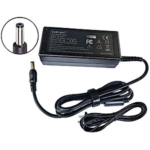 UpBright 12V AC Adapter Compatible with Ambir Technology SA125-AC DS687 DS687-AS DS687IX-A3P DS487 DS487-AS DS685 DS685-SS DocketPort 485 DS485 ImageScan Pro 490i DS490i DS490-3 Scanner Power Supply
