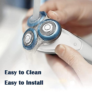 Suleto SH70 Replacement Heads Compatible with noreclo Electric Shavers Series 7000, SH70/71Razor Replacement Blades Compatible with noreclo Shaver, Blades for SW7700 S7370 S7371 S7720 S7710 SW7700