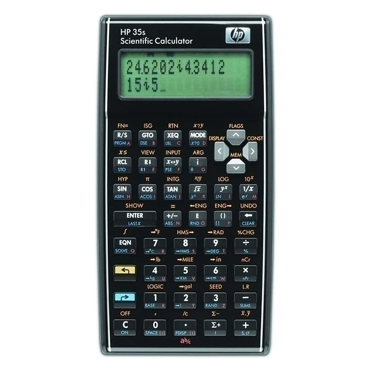 HP 35S Technical Scientific Calculator + WYNGS Protective Case Black