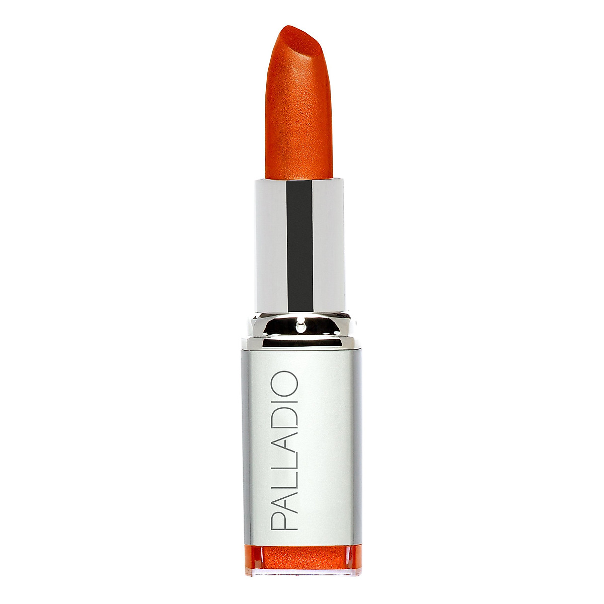 Palladio Herbal Lipstick, Rich Pigmented and Creamy Lipstick, Infused with Aloe Vera, Chamomile & Ginseng, Prevents Lips from Drying, Combats Fine Lines, Long Lasting Lipstick, Golden Orange