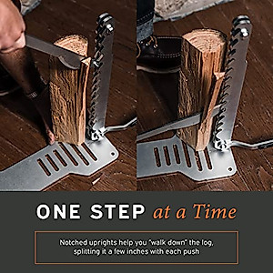 Hickory Summit kindling Cracker firewood kindling Splitter- Indoor or Outdoor kindling Maker - Wood Splitter fire Cracker kindling Maker - firewood Splitter