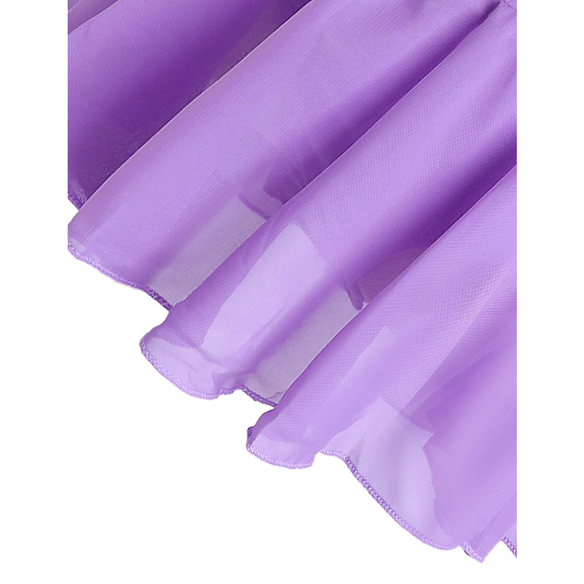 Daydance Black Leotards for Girls Ballet, Skirted Dance Wear for Training