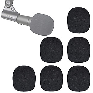 SM58 Pop Filter Compatible with Shure SM58 Microphone, SM58S SM58-LC Ball Type Mic to Reduce Wind Noises, Windscreen Microphone Cover by YOUSHARES (6 Pack）