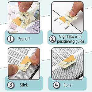 Mr. Pen- Bible Tabs, 120 Tabs, Laminated Bible Tabs for Women and Men, Bible Tabs for Study Bible, Bible Index Tabs, Bible Book Tabs, Bible Labels Tabs, Mr Pen Bible Tabs